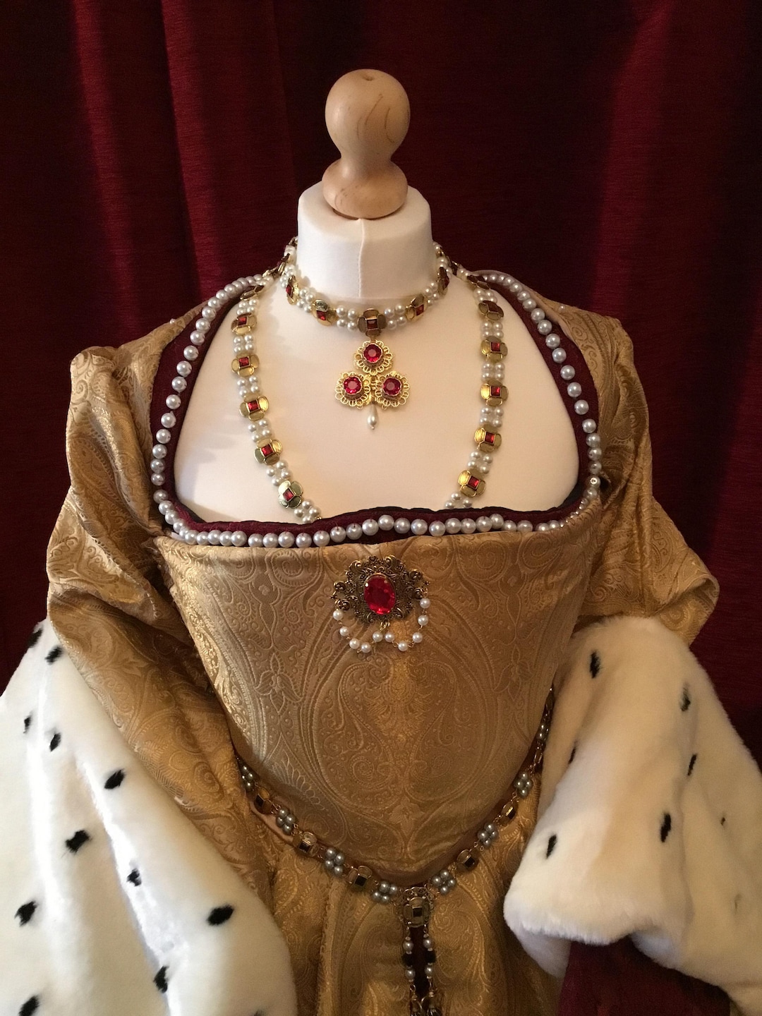 Katherine Parr Necklace TWO PIECE - the Melton Constable or Hastings ...
