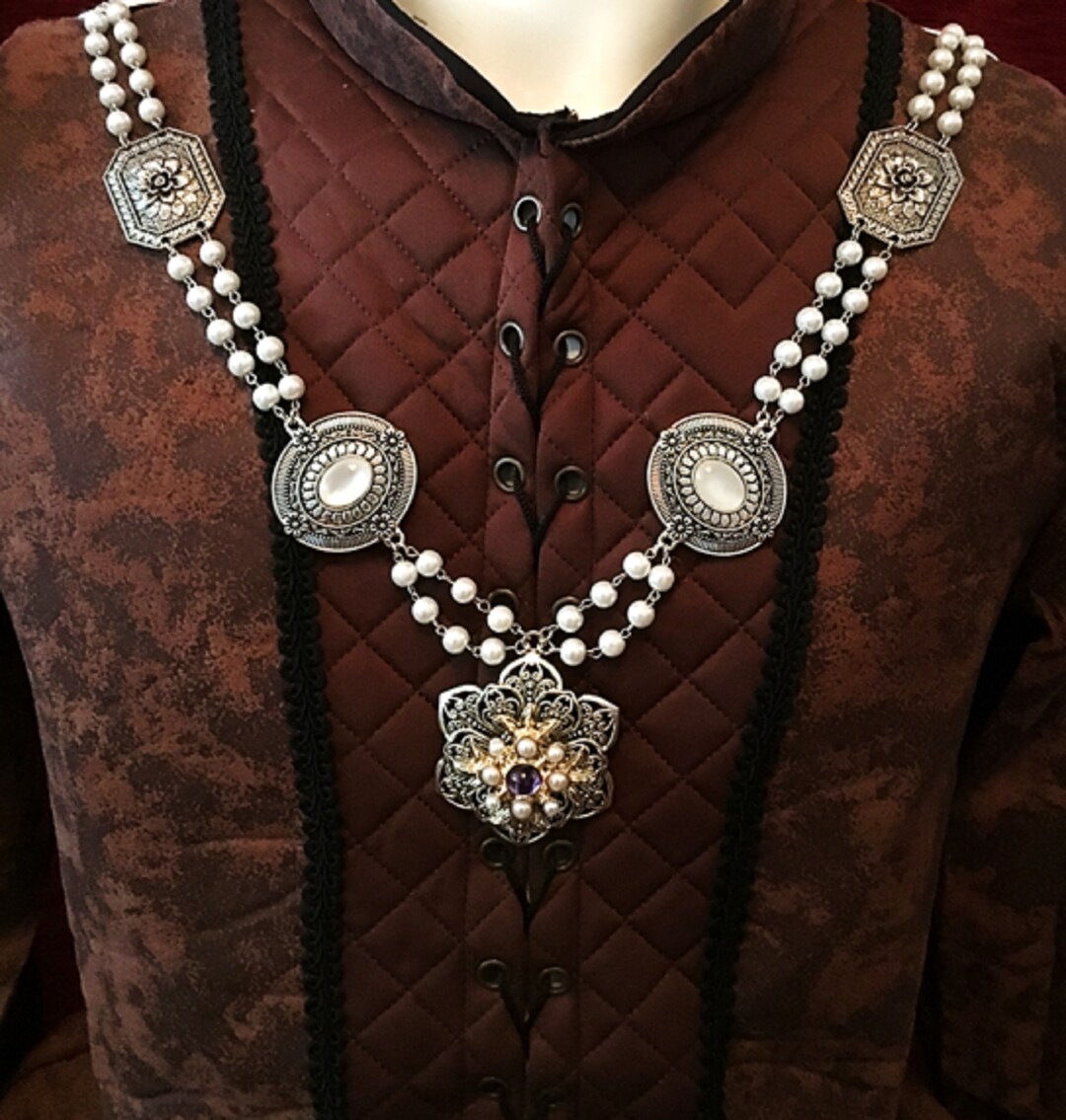 Medieval Cross Chain of Office: King's Reenactment Livery Collar - Etsy