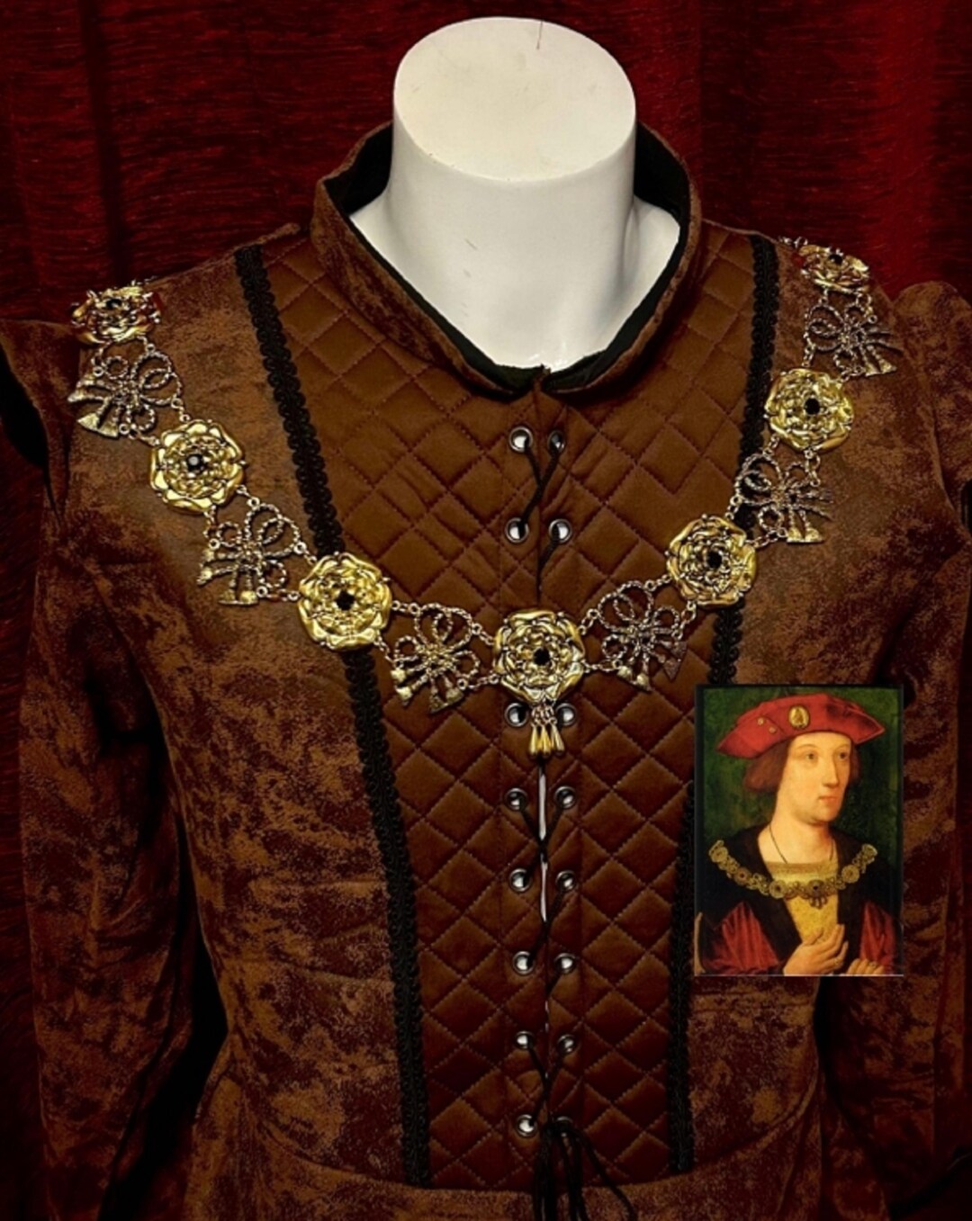 Tudor Rose Chain of Office Replica: King Arthur Royal Livery Collar - Etsy