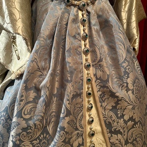 Tudor Pomander Style Girdle Belt - Emerald Green and Silver Version ...