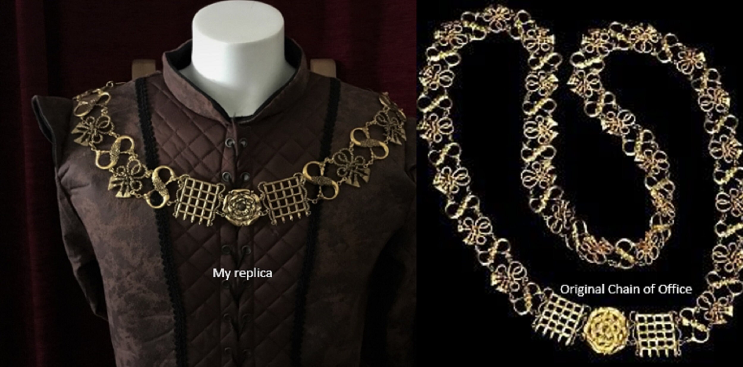 Tudor Chain Of Office Livery Collar Lord Chief Justice Of - Etsy México