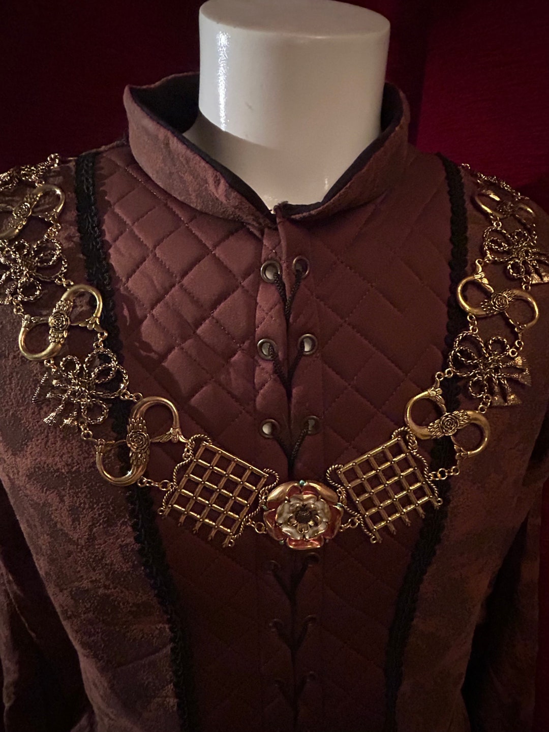 Tudor Chain of Office - Livery Collar - Lord Chief Justice of the ...