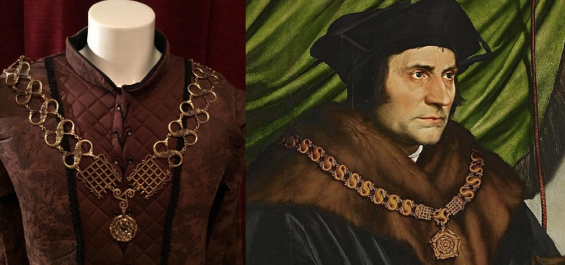 Sir Thomas More Livery Collar: Tudor Chain of Office, Historical ...