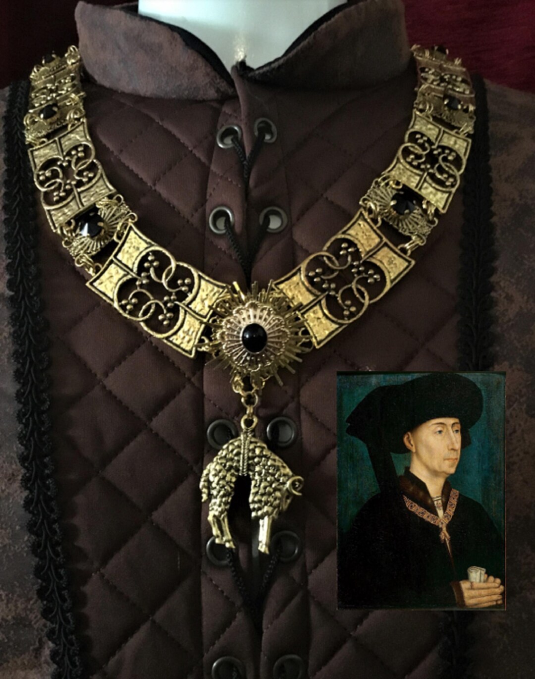 Golden Fleece Livery Collar Replica: Philip the Good, 15th Century ...