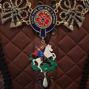 Order of the Garter Chain of Office British Historical Reenactment ...
