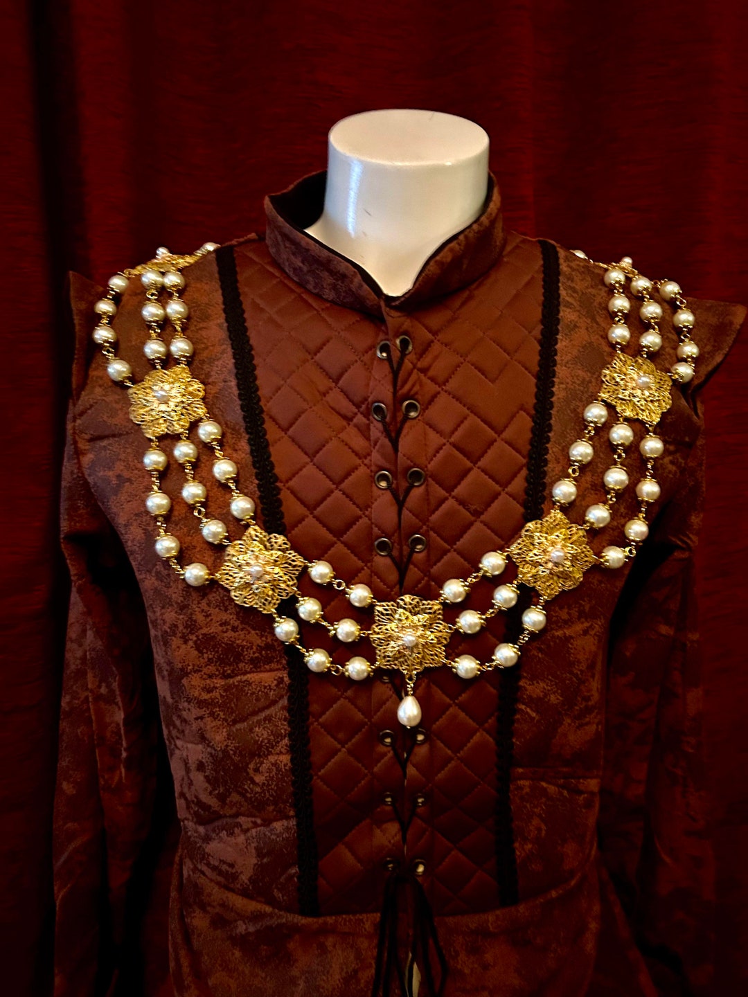 Chain of Office - Henry VIII - Tudor Wedding- Livery Collar ...