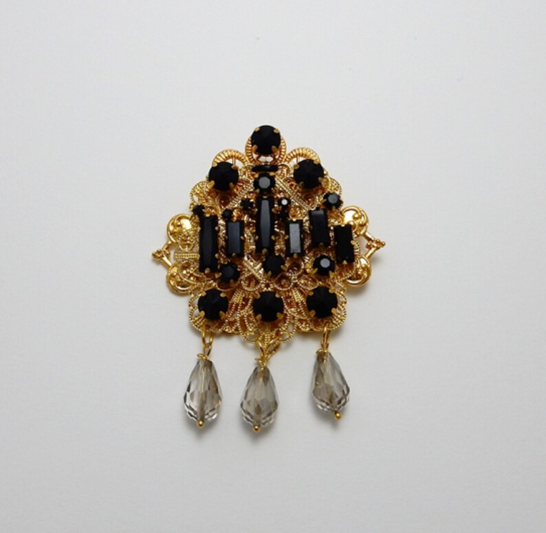 The IHS Queen's Brooch Jane Seymour Costume Jewellery - Etsy UK