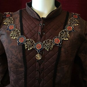 Edward VI Order of the Garter Chain: Tudor Elizabethan Reenactment ...