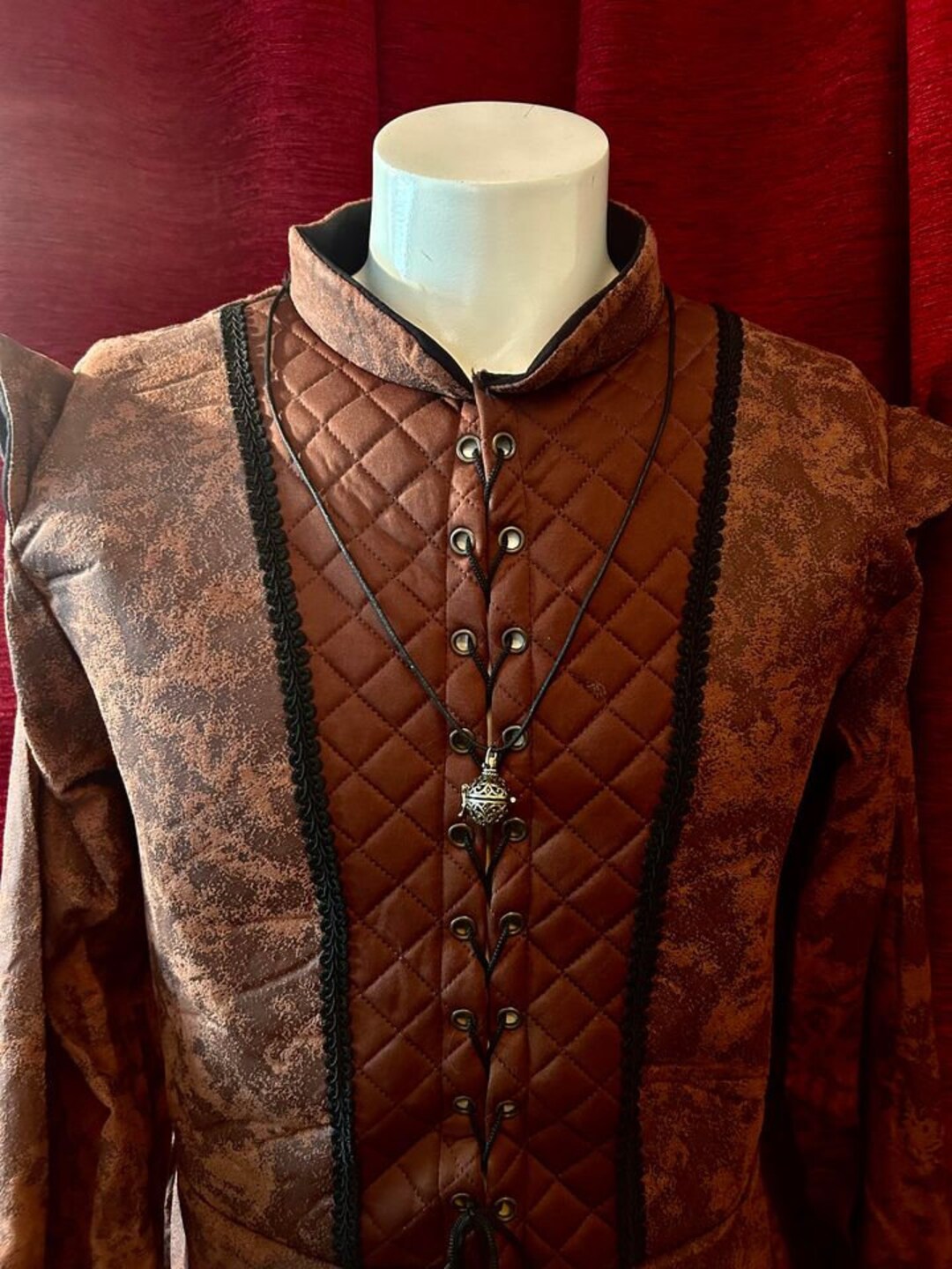 Henry VIII Pomander Necklace: Antique Gold Tudor Renaissance Faire ...