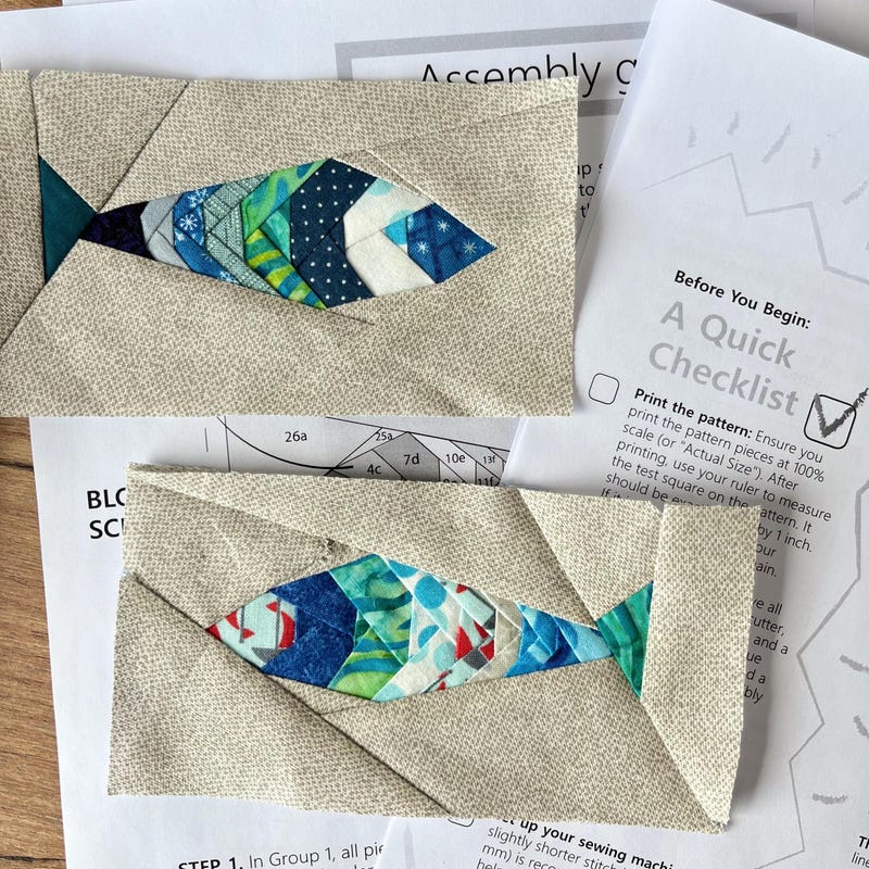 Baby Blocks Fish - Etsy