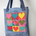 Heart 2 Sizes, 10x10cm, 15x15cm FPP Quilt Block Pattern, Perfect for ...