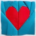 Heart 2 Sizes, 10x10cm, 15x15cm FPP Quilt Block Pattern, Perfect for ...