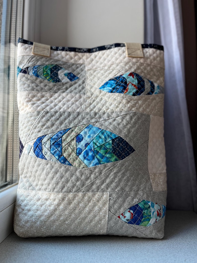 Fish Quilt Block Pattern PDF – Foundation Paper Piecing, 3 Sizes - Etsy