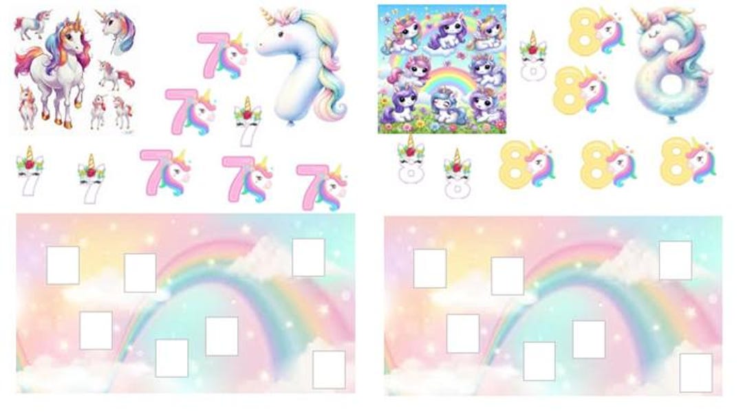 Dinosaur Themed Numbers 1 to 10 - Etsy