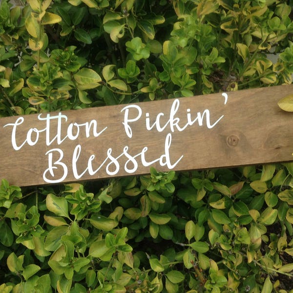 Cotton Pickin Blessed Wreath - Etsy