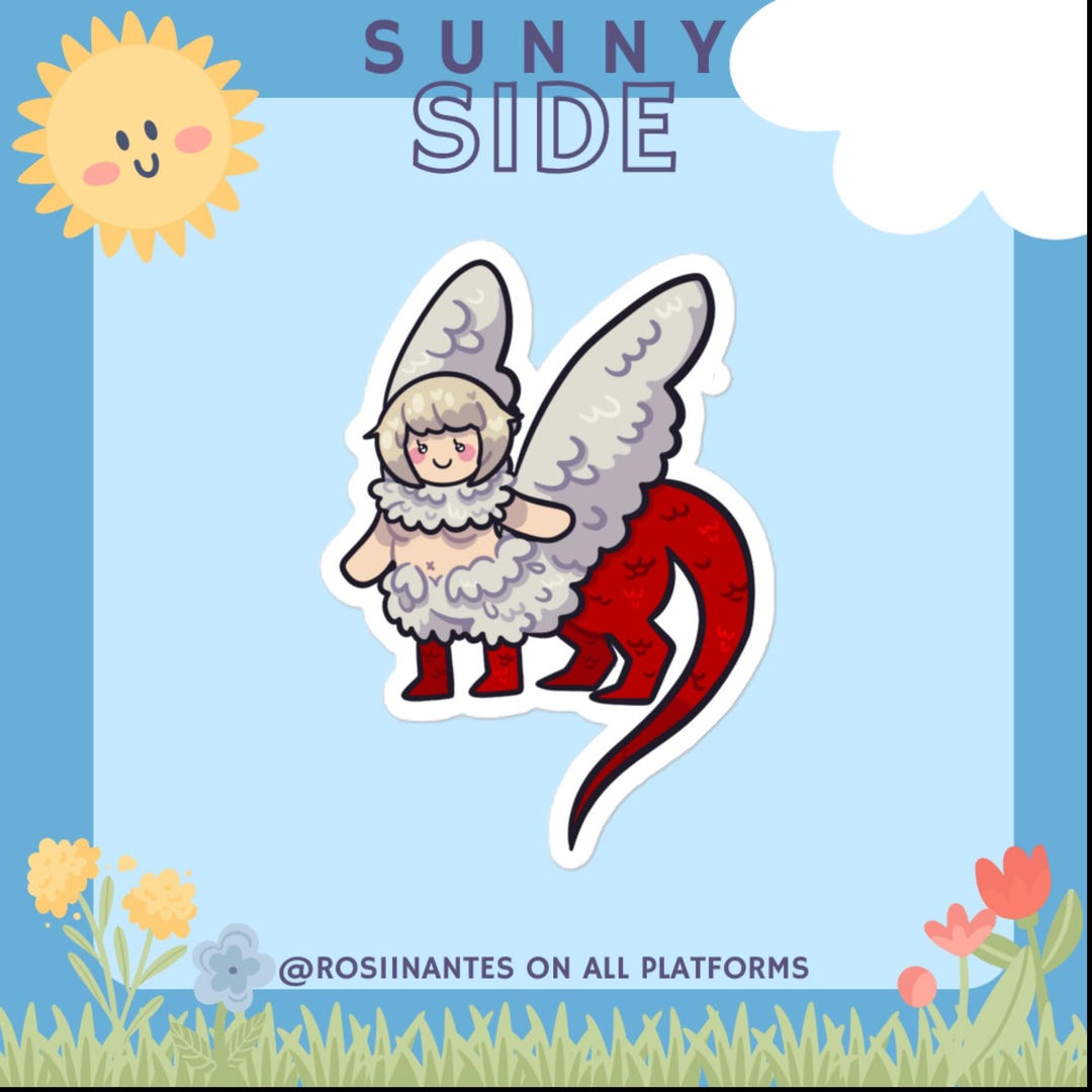 Chimera Falin Sticker - Etsy