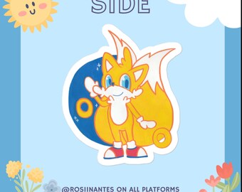 Miles "tails" Prower Sticker - Etsy