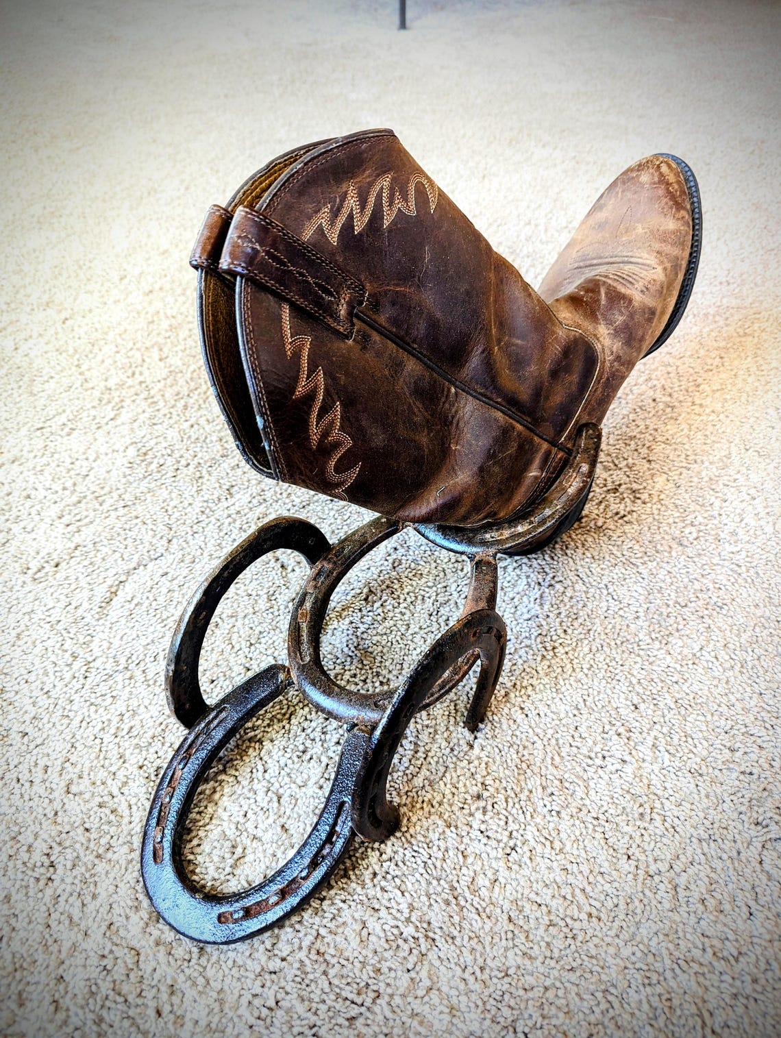 Rustic Horseshoe Boot Puller – Functional and Authentic - Etsy