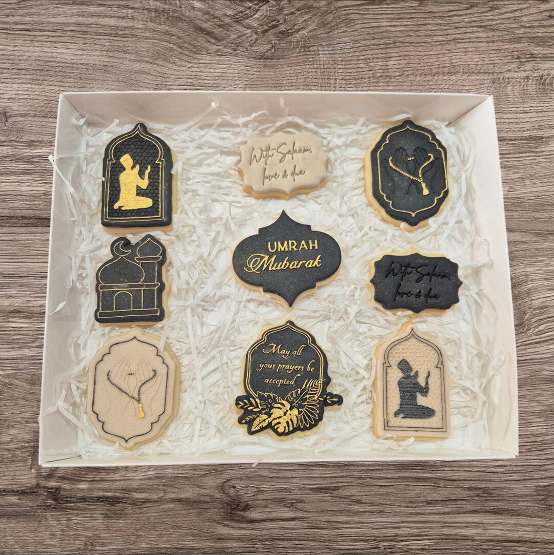 Umrah Mubarak Sugar Cookie Gift Set - Etsy UK