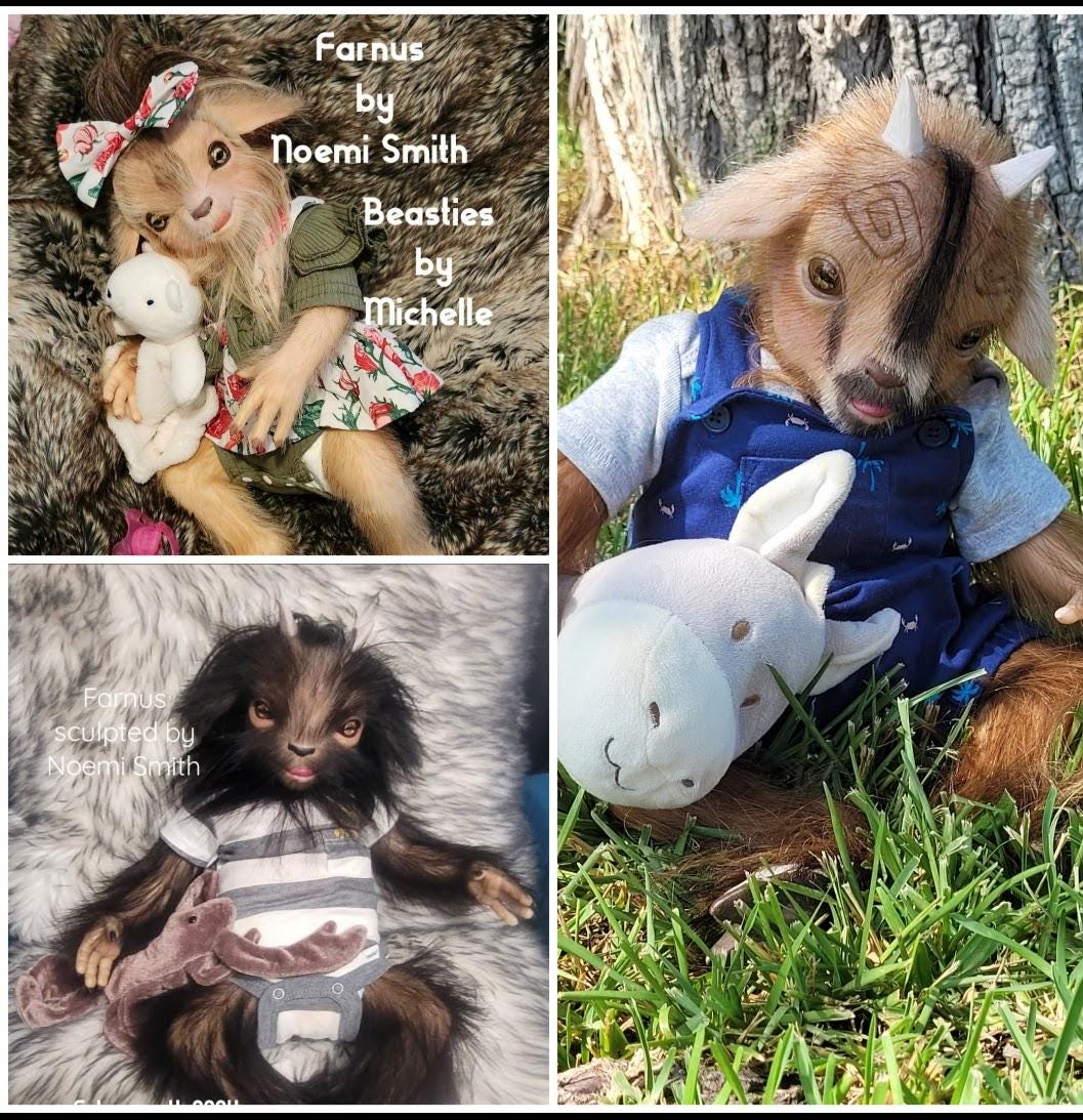 Custom Reborn Goat - Etsy