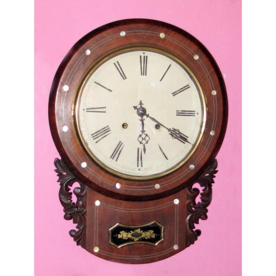 Antique American Regulator AWC-42 Wall Clock - Etsy
