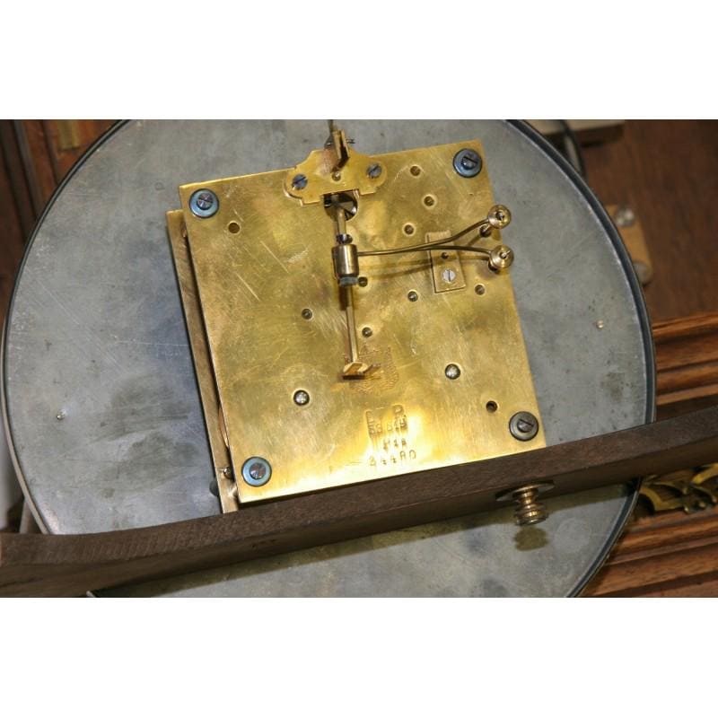 Antique Wall Oak Clock 1880s ETZOLD & POPITZ AWC-238 Germany - Etsy