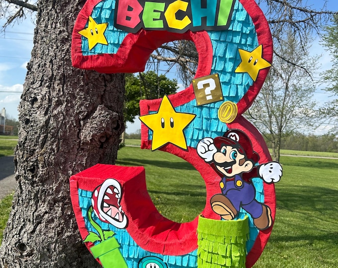 Plantillas para hacer una piñata numero 2 - Numero 2 3D - Decoración de ...