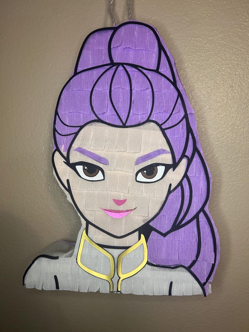 Kpop Birthday Party Decor | Anime Demon Hunter Theme | Custom Handmade ...