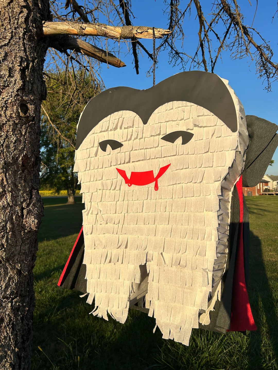 Vampire Tooth Piñata – Spooky Halloween Party Decor, Custom Handmade ...