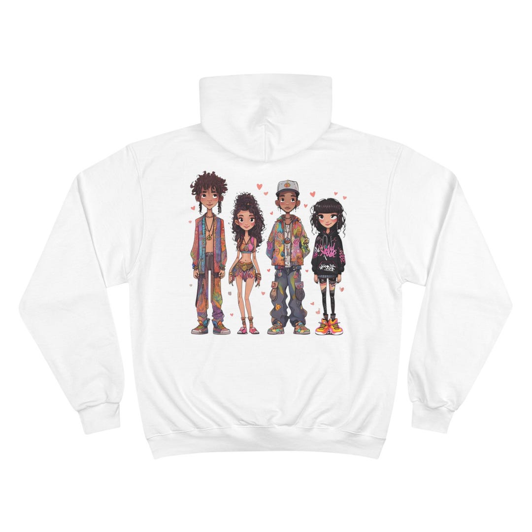 Lil Hippie Lil Hood Men's, Woman's, Youth Champion Hoodie. Unisex ...