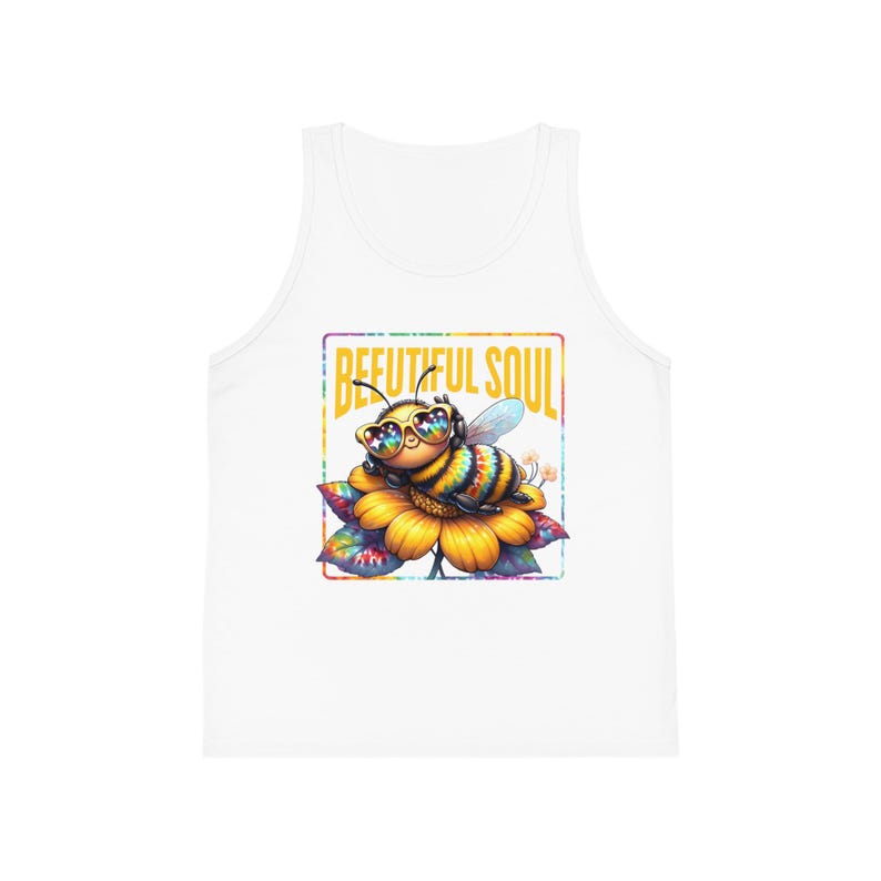 Beautiful Soul Bee Tank Top for Kids, Cute Summer Top, Gift for Young ...