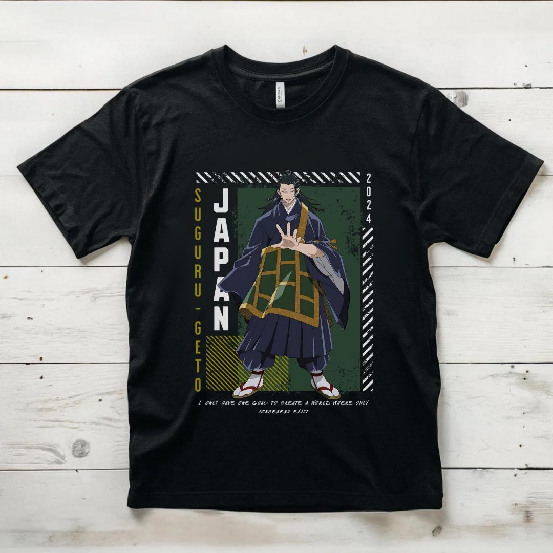 Geto Shirt Jujutsu Kaisen Fans Merch Best Friend Gift Japanese Anime ...