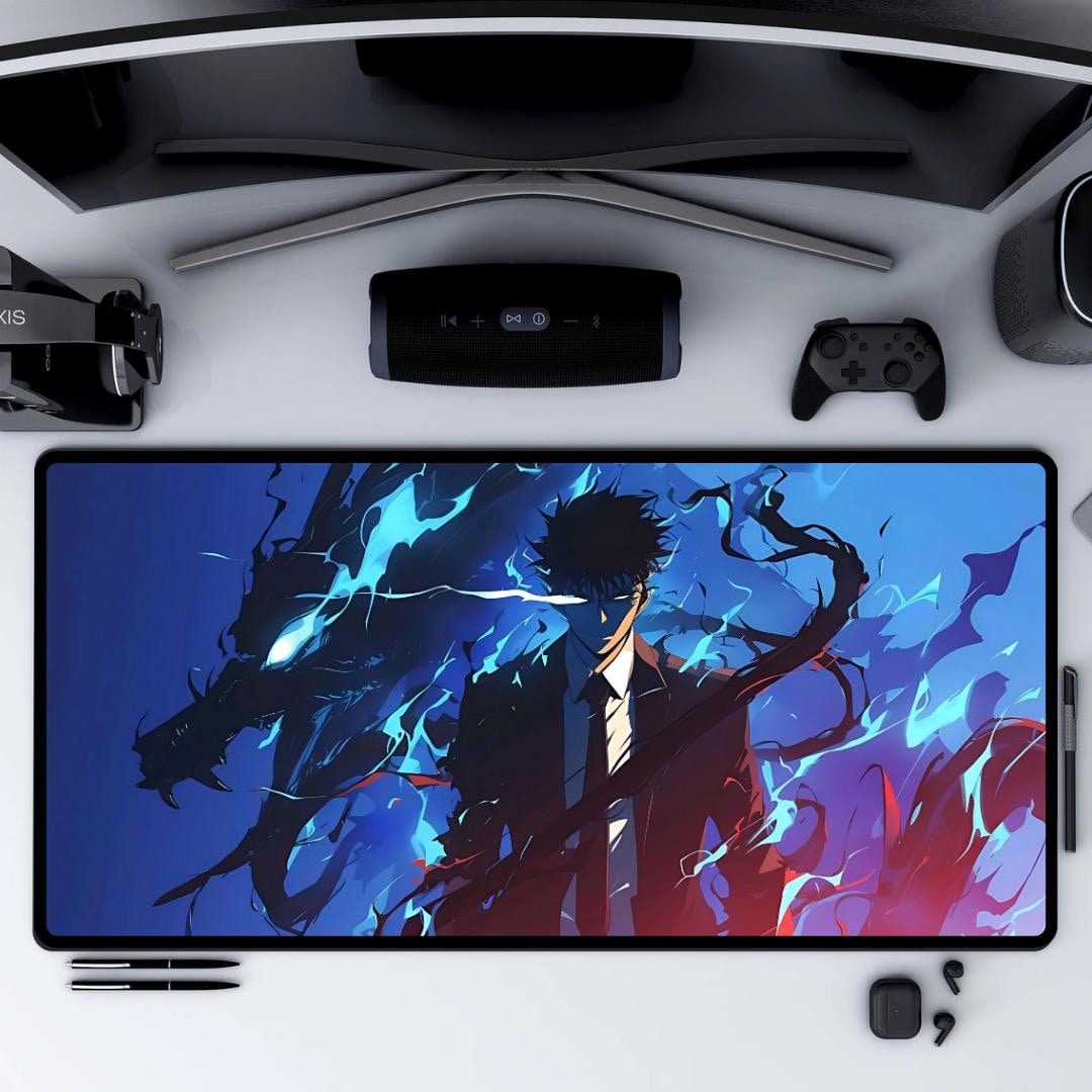 Solo Leveling Desk Mat Gaming Mouse Pad Anime Desk Mat Gift for Anime ...