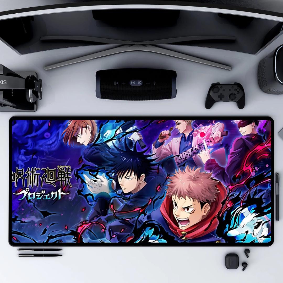 Jujutsu Kaisen Desk Mat Gaming Mouse Pad Anime Desk Mat Gift for Anime ...