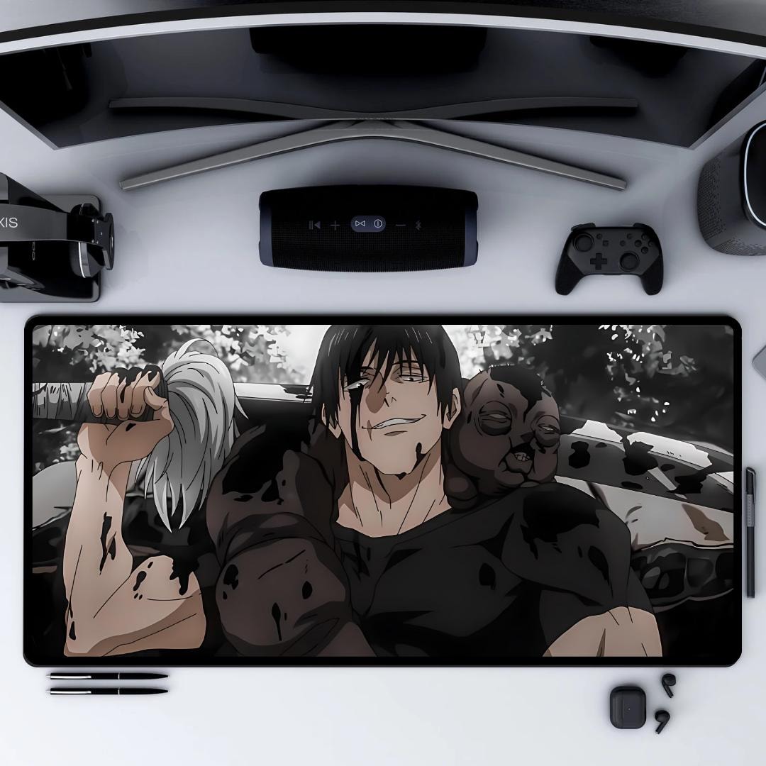 Fushiguro Toji Desk Mat Gaming Mouse Pad Jujutsu Kaisen Desk Mat Anime ...
