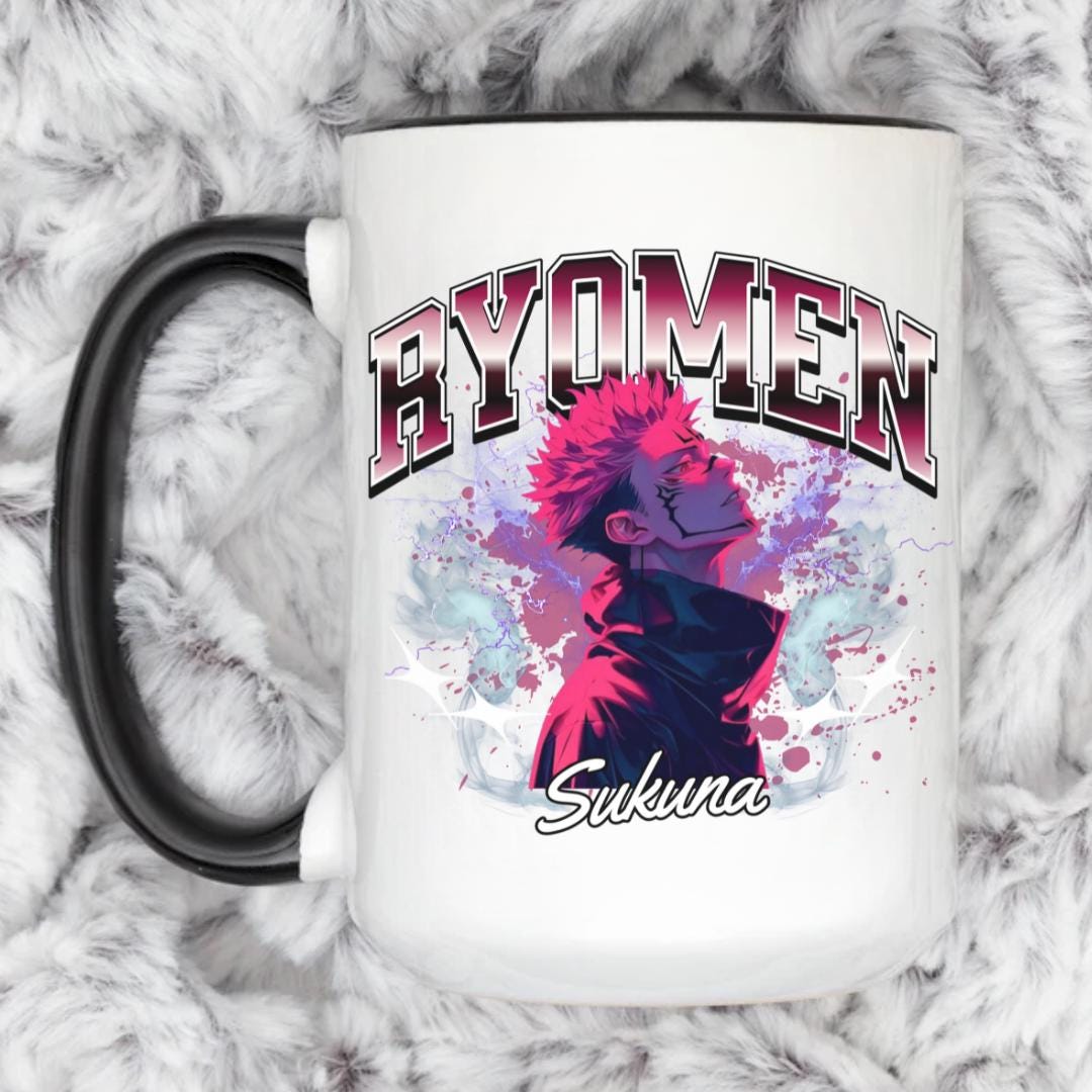 Ryomen Sukuna Mug Anime Gift for Anime Lovers Jujutsu Kaisen Fans Gift ...