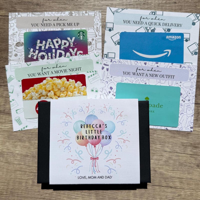 Multiple Gift Card Holder - 60+ Gift Ideas for 2025