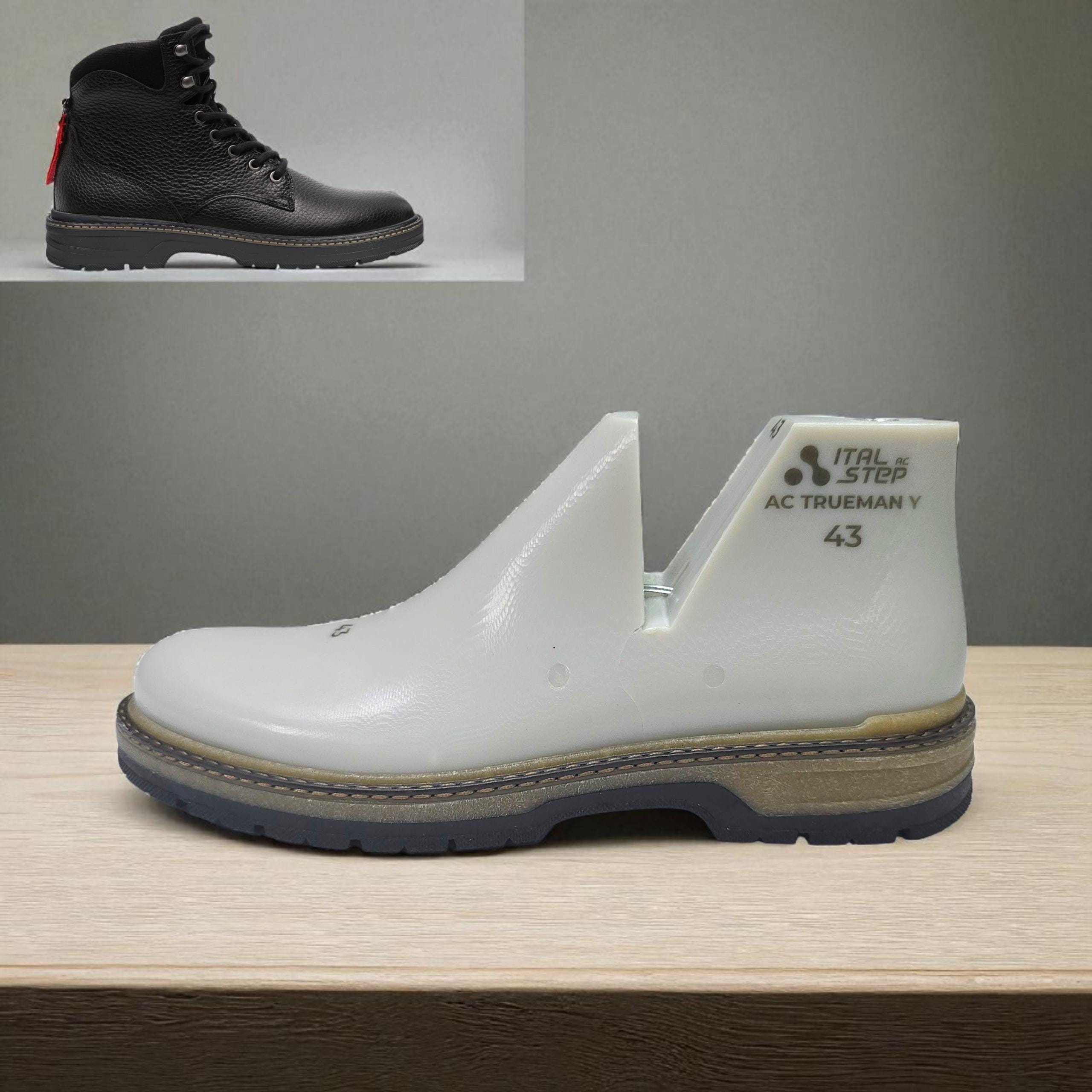 Men’s Shoe Last With Alpha Lock. Split Plastic Lasts for Boots, Chelsea ...