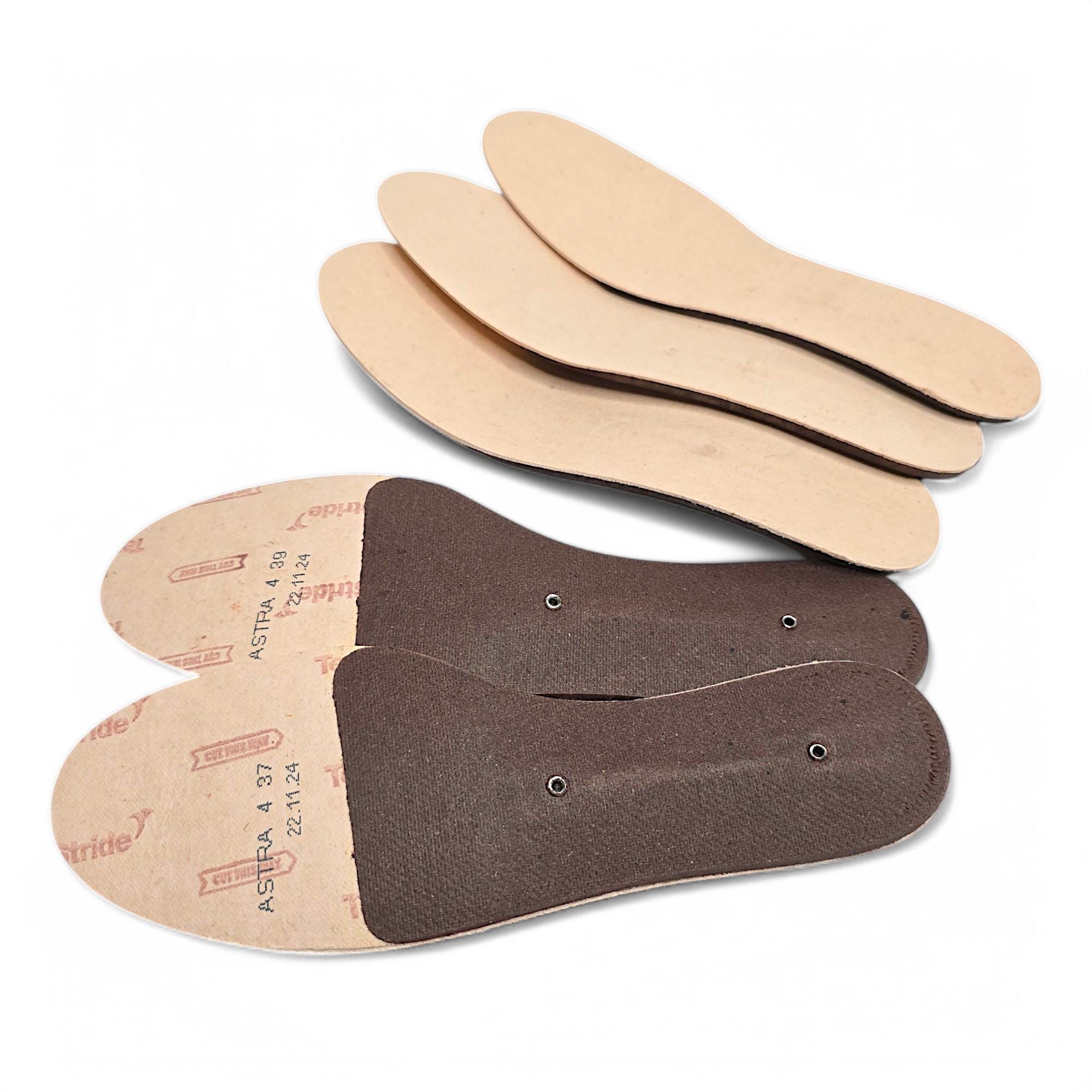 Reinforced Shoemaking Insoles With Shank | Texon & Fiber Base for DIY ...