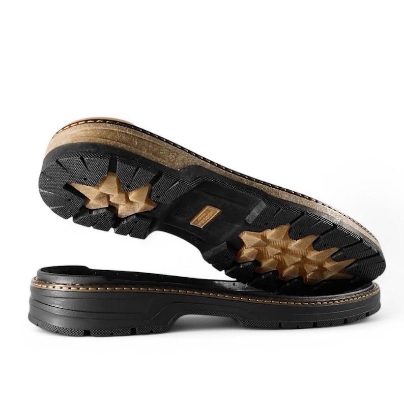 Men’s Rubber Non-slip Shoe Soles | Boots Outsoles for DIY Shoe Crafting ...
