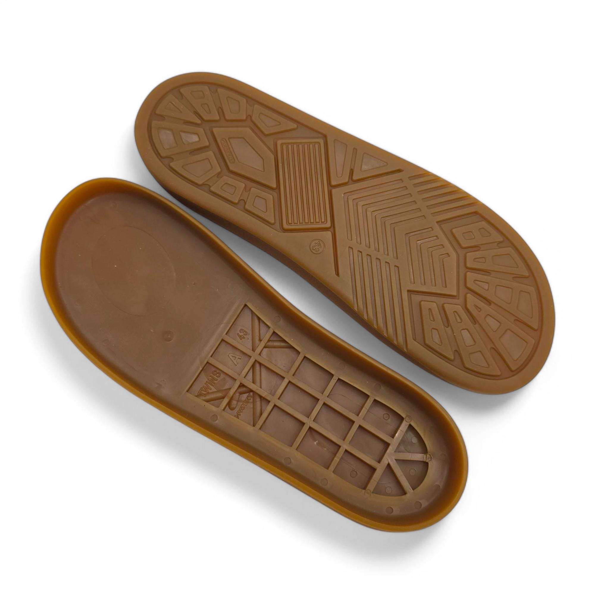 Barefoot Shoe Soles for DIY Sneakers & Trainers | Unisex Rubber ...