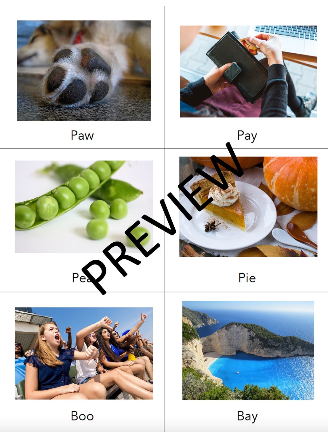 Bilabial CV Words Worksheet for Apraxia | Fillable, Printable PDF - Etsy
