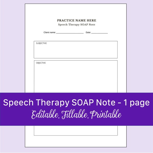 Speech Therapy - Etsy