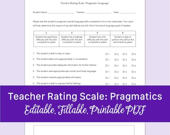 Letter of Medical Necessity for Speech Therapy Editable Fillable ...