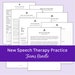 New Speech Therapy Practice Forms Bundle | Editable, Fillable ...