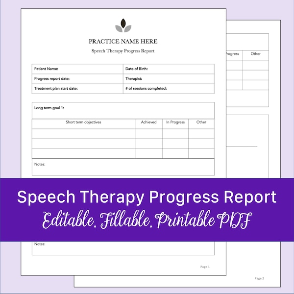 Speech Therapy - Etsy