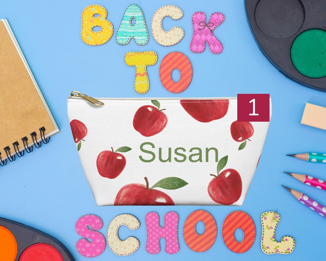 Personalized Student Pencil Pouch for Back to School Supplies - Etsy