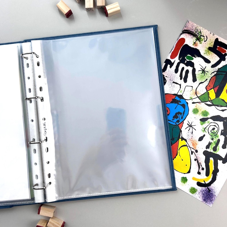 Kids Art Binder – Custom Artwork Binder, Drawing Organizer, Toddler Art ...