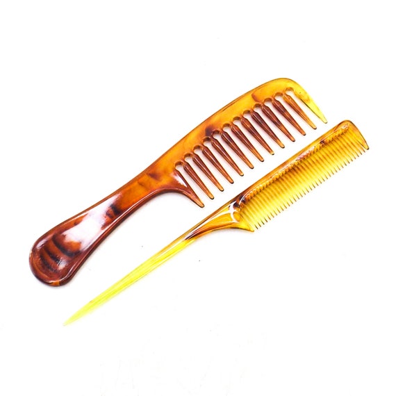 1980's NOS Vintage Rat Tail Comb or Pocket Hair Comb - Etsy