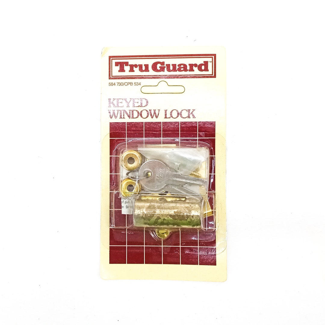 Vintage NOS Tru Guard Keyed Window Lock Cylinder True Value - Etsy